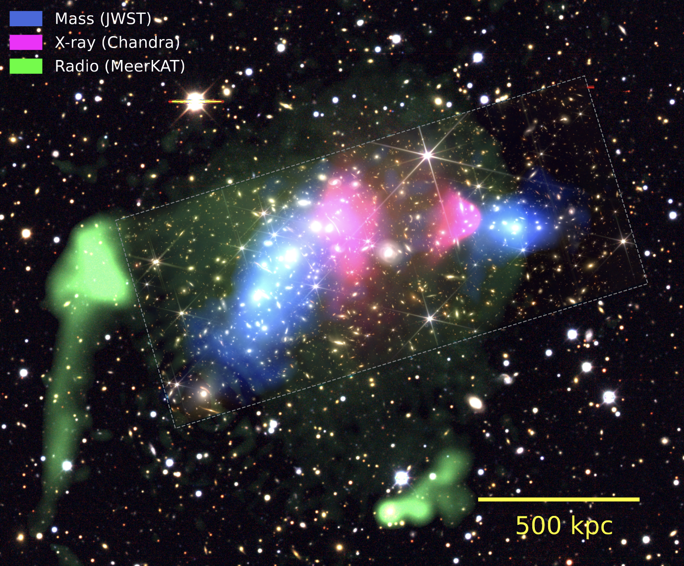 NCIS JWST: Analyzing The Aftermath of The Bullet Cluster’s Collision ...